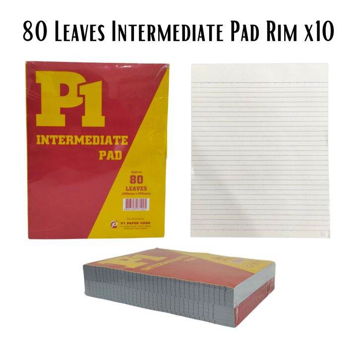 [ PASUKAN SALE ] INTERMEDIATE PAD x10 / 10 PADS / PAPEL # ...