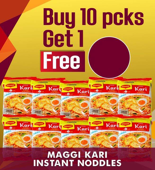 MAGGI KARI Instant Noddles 78g (Singapore & Malaysia) | Lazada PH