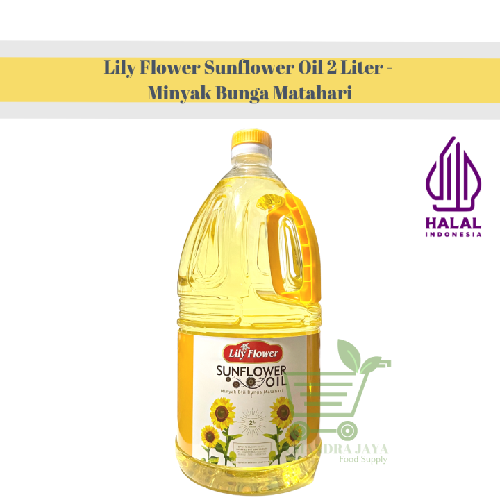 Lily Flower Sunflower Oil 2 Liter - Minyak Bunga Matahari | Lazada ...