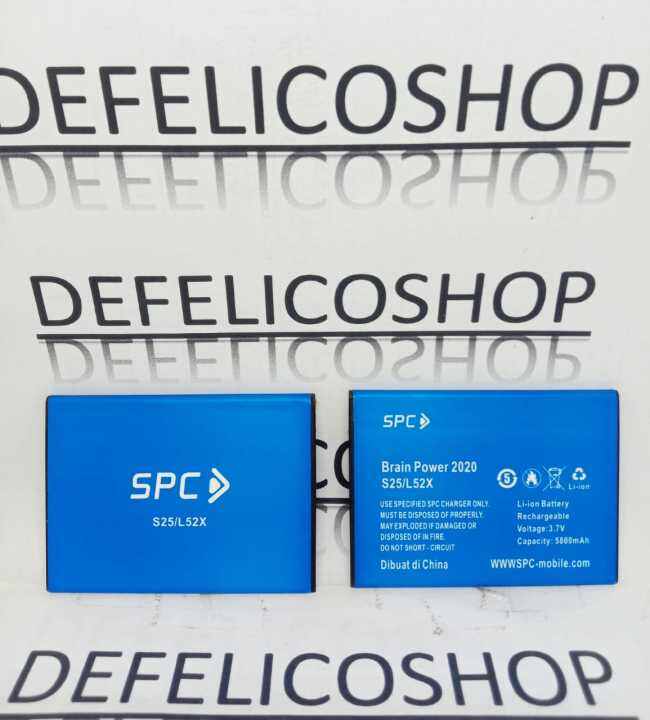 Baterai HP SPC L52X L52 X S25 Ori OEM Double Power Batre Batrai Battery ...