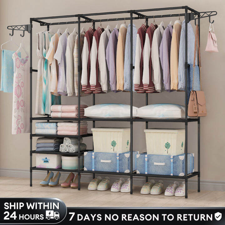 SHEEPER Clothes Rack Multi-function Clothes Hanger Bedroom Sampayan ...