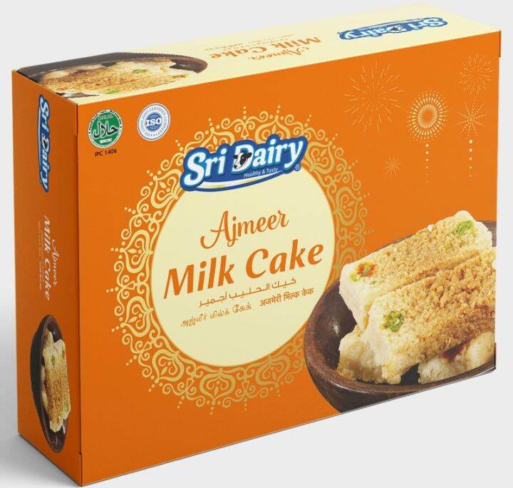 Ajmeer Milk Cake 250 gm pack / Made from desi cow milk / Farm fresh ...