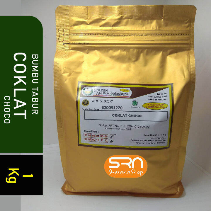 BUMBU TABUR 1 KG RASA COKLAT CHOCO, COCOK UNTUK POPCORN, KRIPIK PISANG ...