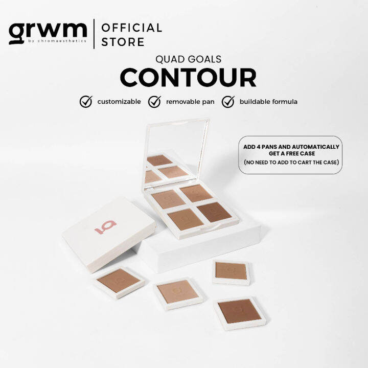GRWM Cosmetics Quad Goals - Contour | Lazada PH