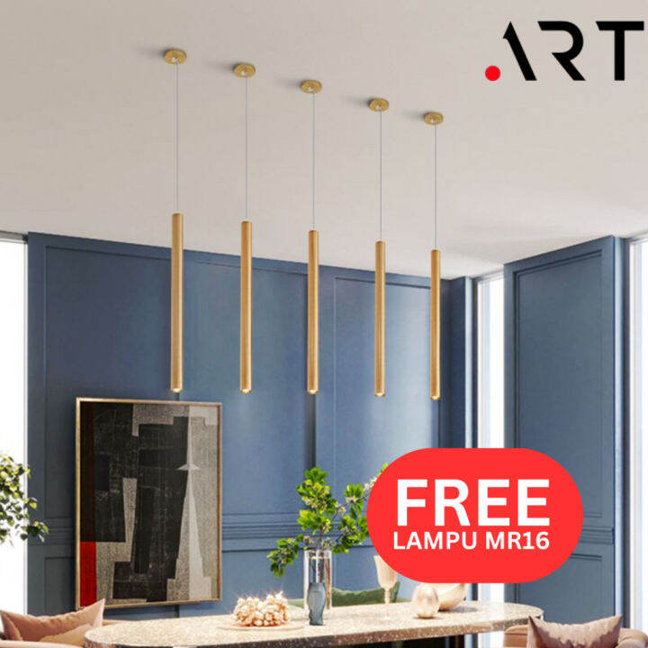 Lampu Gantung ac dan ab / FREE LAMPU MR16 / Lampu MatchStick Minimalis ...