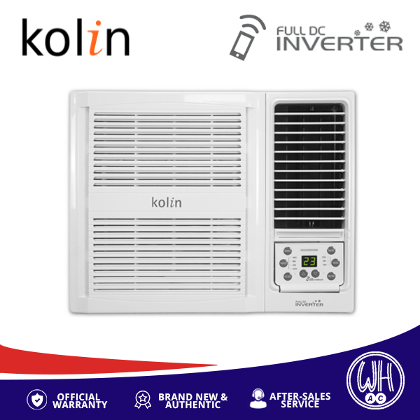 Kolin 1.5HP Window Type Inverter Quad Series Full DC Inverter with ...
