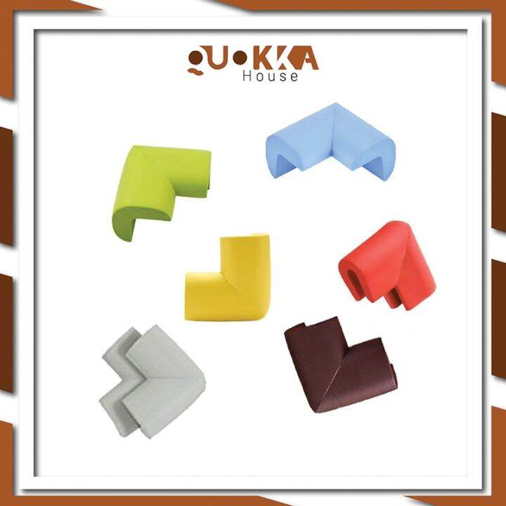 QUOKKA Safe Side Corner Safety Bumper Soft Furniture Desk L Shaped ...