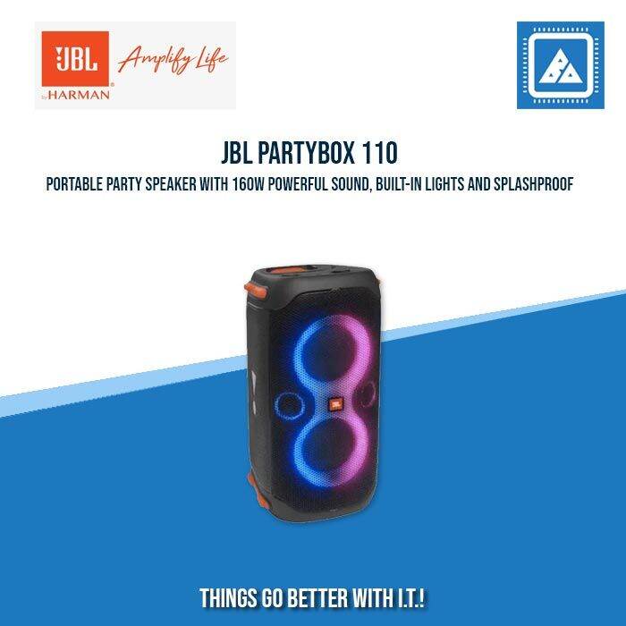 JBL PARTYBOX 110 PORTABLE BLUETOOTH SPEAKER | Lazada PH
