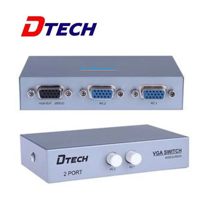 ส่วนลดพิเศษ DTECH VGA Switch 4ออก1-2ออก1 (DT-7034)ออกใบกำกับภาษีได้ | Lazada.co.th