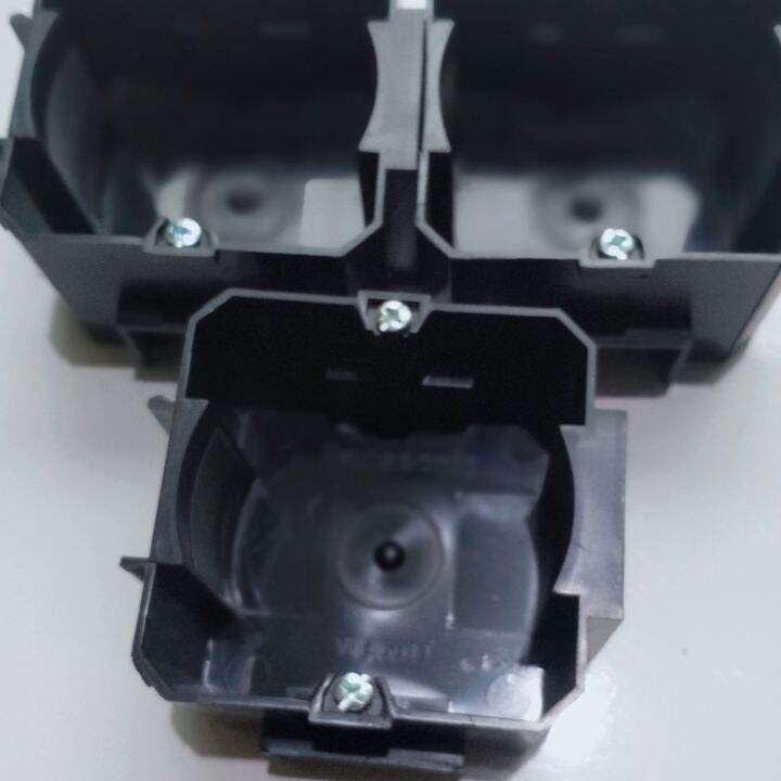 (3 pcs) Inbow dus Panasonic - IB dus - Mangkuk listrik - kotak hitam ...