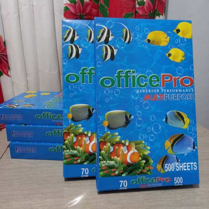 OfficePro Multi-Purpose Paper, Bond Paper | 500 sheets, Legal Size (8.5 ...