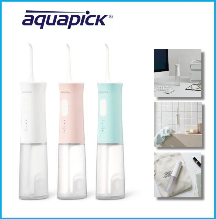 Aquapick AQ205 Cordless Oral Dental irrigator Portable Water Flosser ...