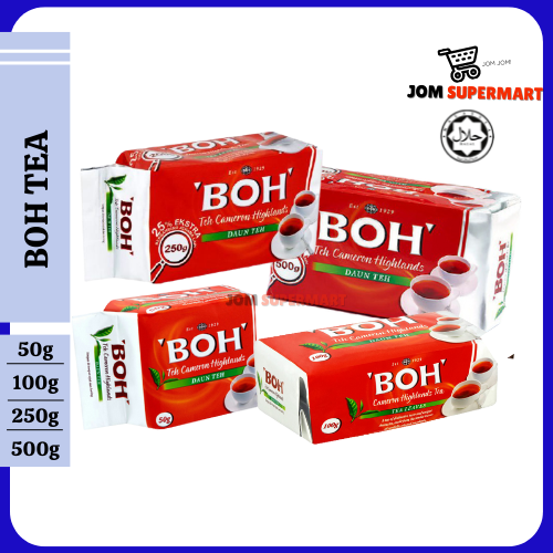 TEH BOH 50g / 100g / 250g / 500g | Lazada