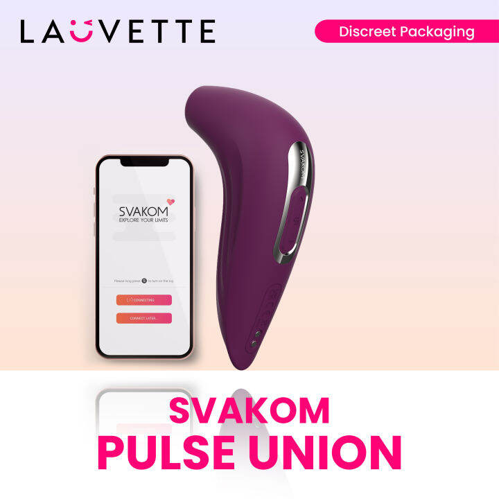 SVAKOM Pulse Union App-Controlled Clit Sucker | Lazada PH