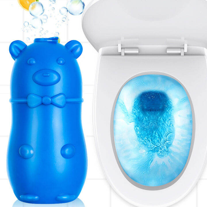 Clean Agent Automatic Flush Fragrant Blue Bubble Dirt Deodorant Cute ...