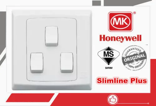 MK Slimline Plus Switch Model Socket 13A | Lazada