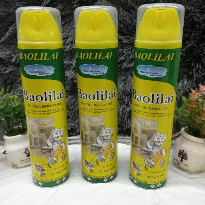 Baolilia Aerosol Insecticide 600ml | Lazada PH