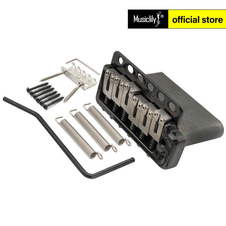 Wilkinson WVP6-SB 54mm 5+1 Hole SUS Stainless Steel Saddles Guitar ...