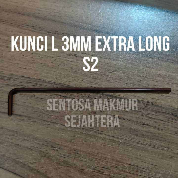 S2 Kunci L 3mm Extra Long Hex key Hexagon Long 3 mm | Lazada Indonesia
