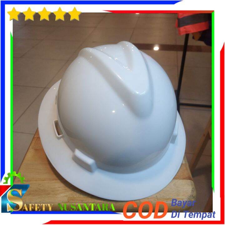 Helm Safety Persamaan Msa Fullbrim Fastrack Helm Safety Proyek Bulat ...
