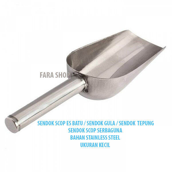 SENDOK SCOP ES BATU / SENDOK GULA / SENDOK TEPUNG SERBAGUNA STAINLESS ...