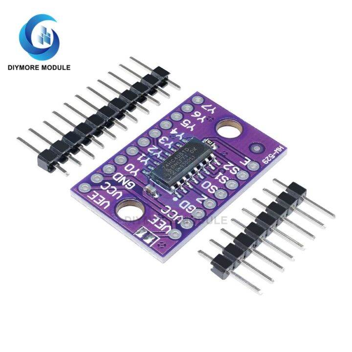 74HC4051 CJMCU 4051 8 Channel Analog Multiplexer Selector Module ...