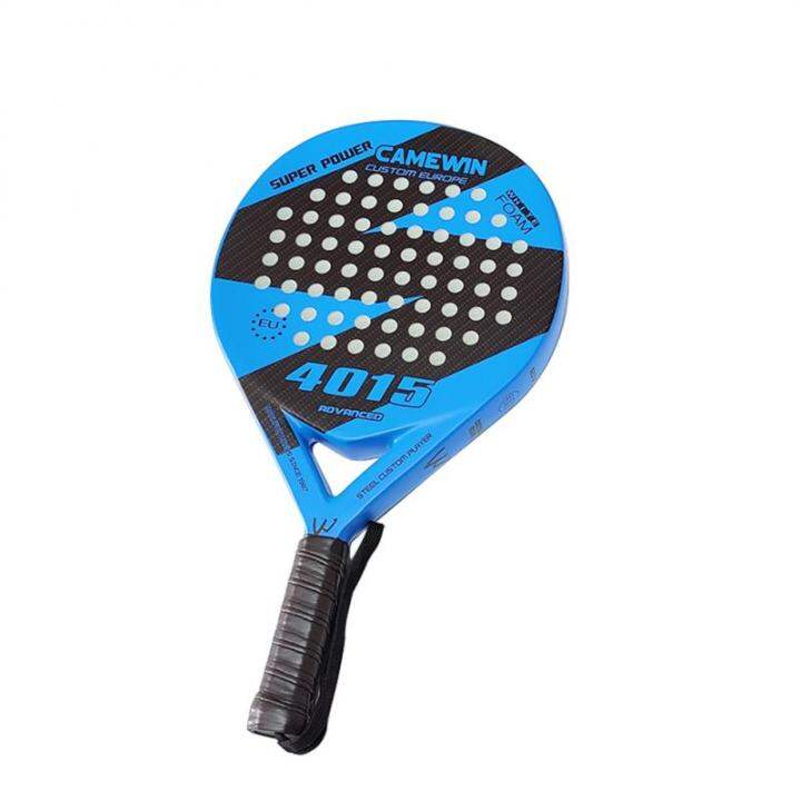New Carbon And Glass Fiber Beach Padel Tennis Racket Soft Face Paddle ...