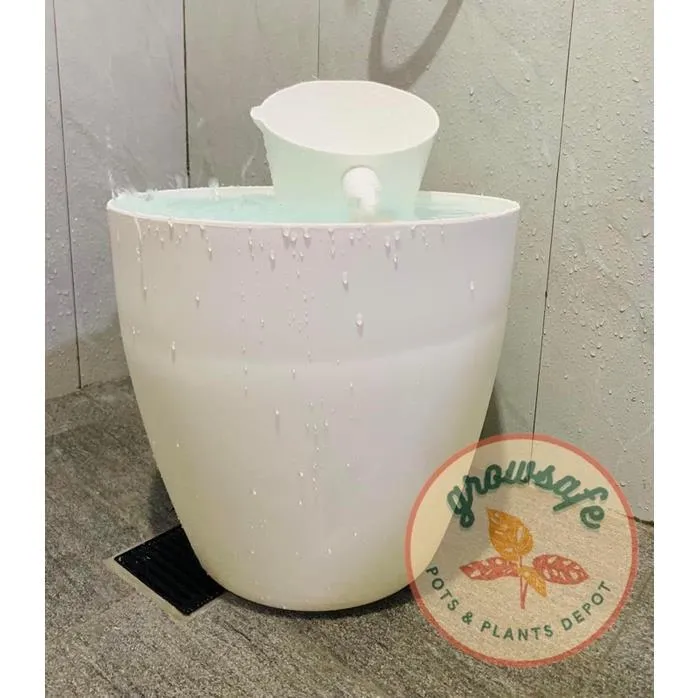 GROWSAFE - Minimalist buddies timba and tabo rubberized pearlwave pot ...