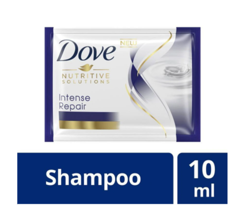 DOVE NOURISHING INTENSE REPAIR SHAMPOO SACHET BLUE (12PCS) | Lazada PH