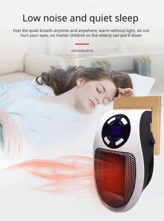 mannan01 Home mini heater hot air blower small mini heat fan office ...