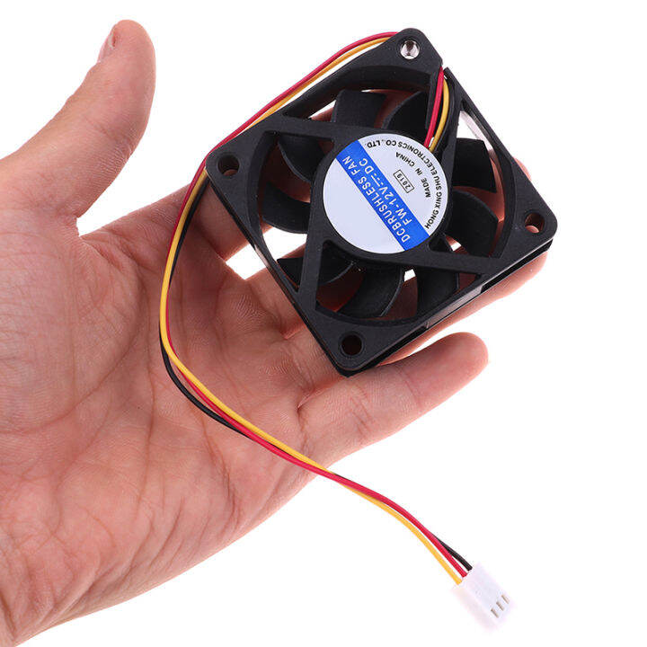 Sky Wing 1Pc 6010 60MM 60*60mm Cooling Fan 12V 3Pin Cooler Heatsink ...