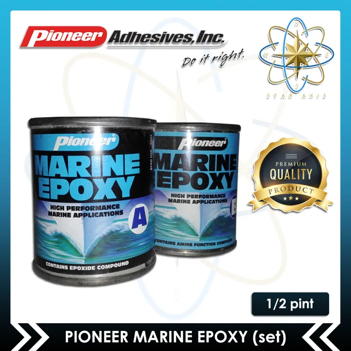 Pioneer Marine Epoxy (1/2 pint set) | Lazada PH