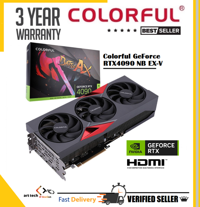 COLORFUL RTX4090 NB EX-V RTX 4090 | Lazada