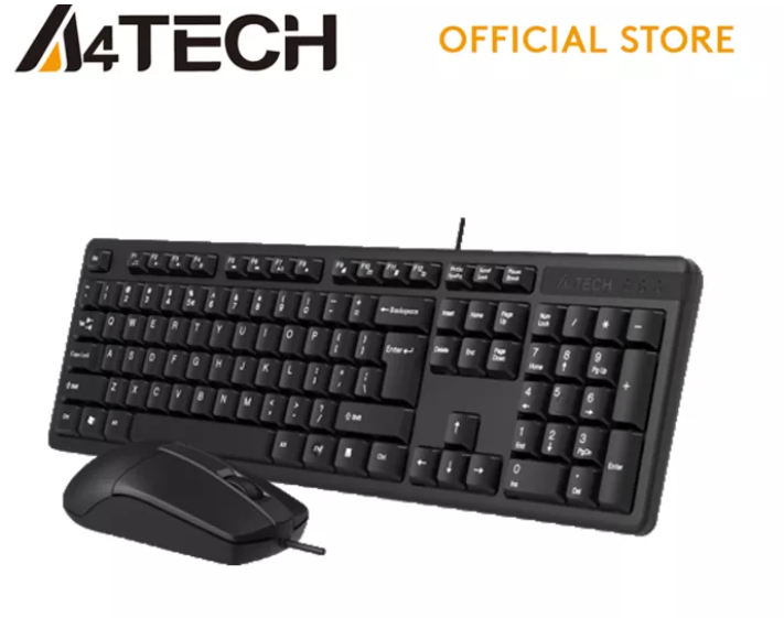 A4Tech KK-3330 Multimedia Smartkey FN Desktop Keyboard and Mouse Bundle / Set | Lazada PH