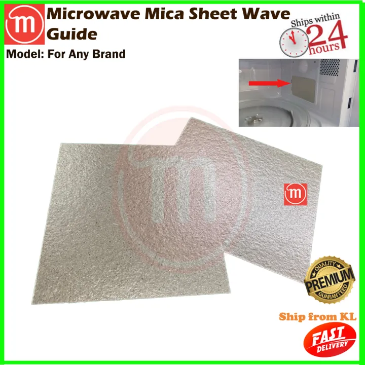 MICROWAVE WAVE GUIDE COVER MICA SHEET (130x120mm) PCOVPA1312WH | Lazada