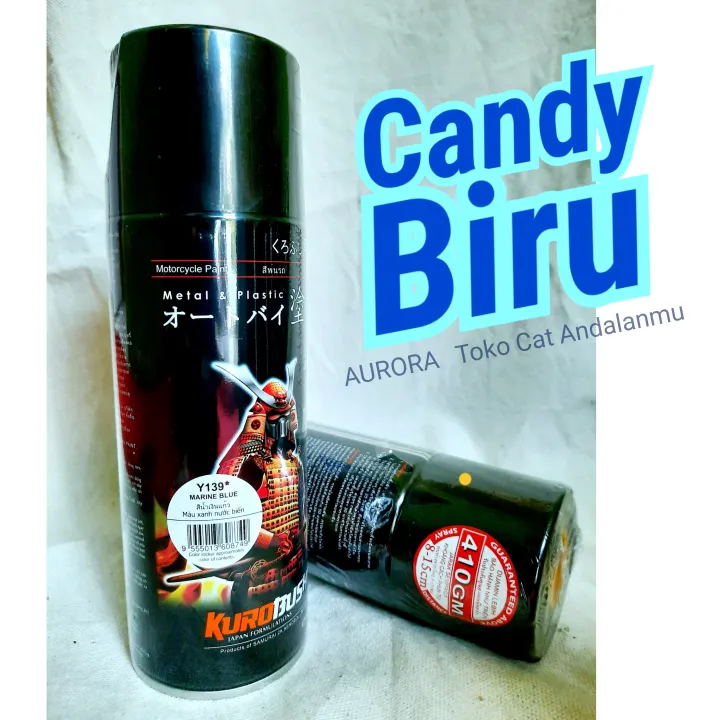 Pilox Pylox Samurai Candy Biru Marine Blue Candytone Transparan Candi ...
