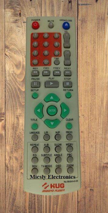 HUG Midi DVD Remote Control 03 | Lazada PH