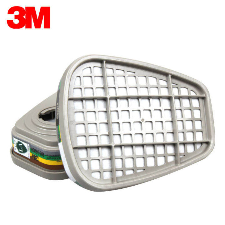3M 6006CN หน้ากากกรองแก๊ส อุปกรณ์ป้องกันแก๊สแอมโมเนีย (2 ชิ้น) | Lazada.co.th