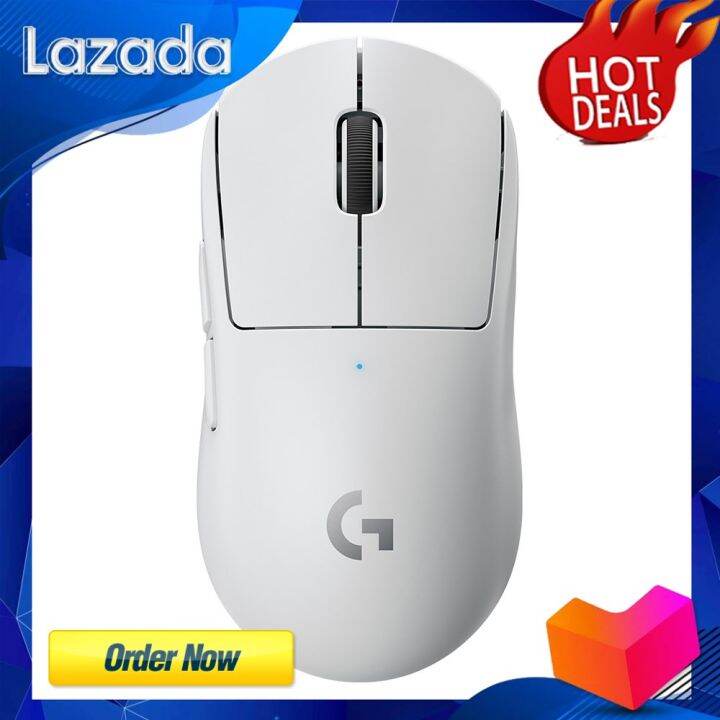 SS MOUSE (เมาส์ไร้สาย) LOGITECH G PRO-X SUPERLIGHT (WHITE) จำหน่าย ...