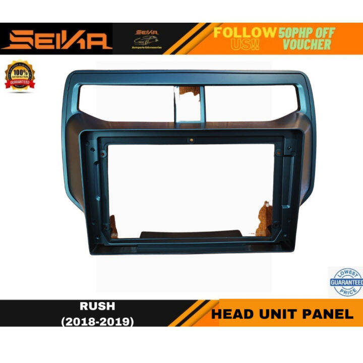 Toyota Rush 9 Head Unit Panel For Toyota Rush 2018-2019 Stereo Panel ...