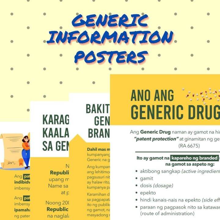 GENERIC INFORMATION POSTERS LAMINATED | Lazada PH