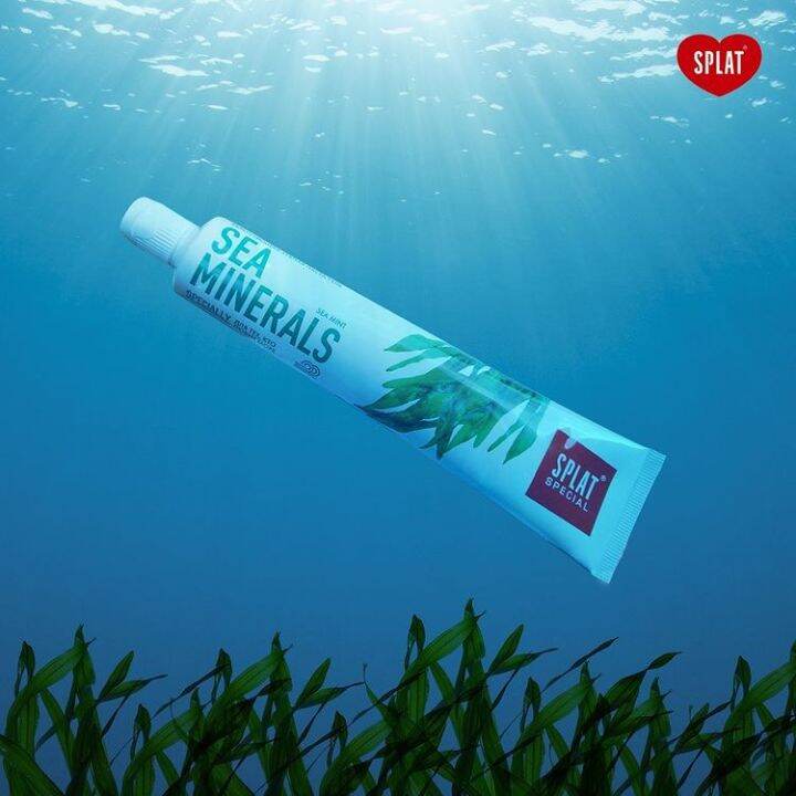 SPLAT SPECIAL ยาสีฟัน สูตร "ซี มิเนอรัล" แบรนด์ สแปลท จากรัสเซีย (SPLAT ...