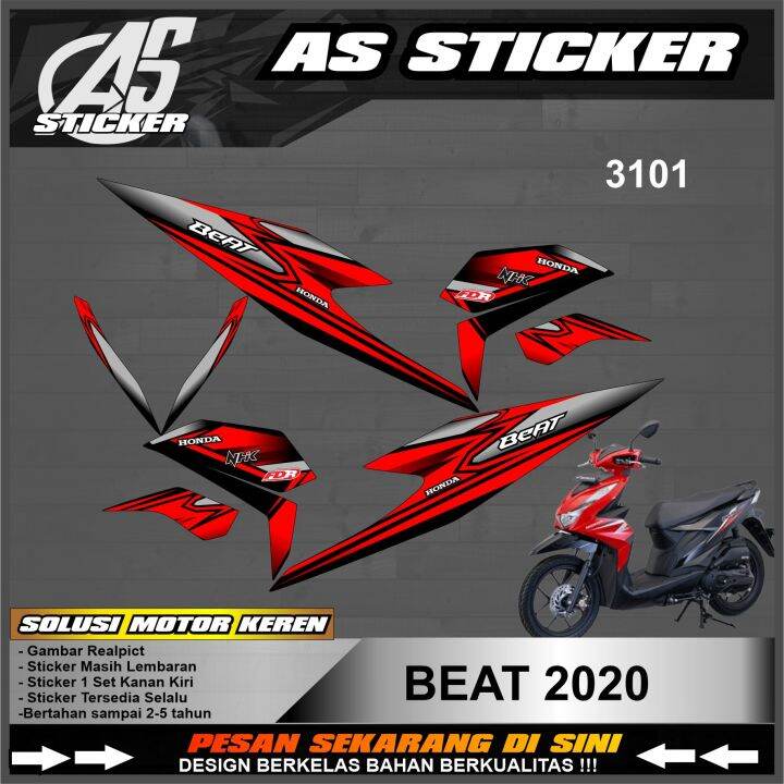 3101 Striping Variasi beat 2020-2021 List Desain Racing Semi Full ...