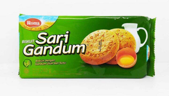 ROMA BISKUIT SARI GANDUM FAMILY 240 GR | Lazada Indonesia