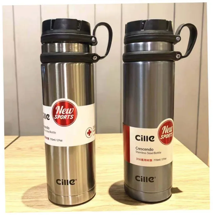 กระติกน้ำร้อน-เย็น520ml.770ml.มีตัวกรองถอดได้ สแตนเลส316 กระติกเก็บอุณหภูมิ CH0351 | Lazada.co.th