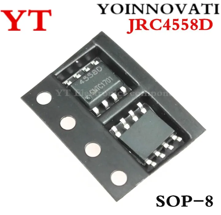 100ชิ้น/ล็อต JRC4558D JRC4558 NJM4558D 4558 SOP8 IC คุณภาพที่ดีที่สุด | Lazada.co.th