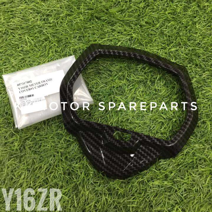 💛 PROTAPER YAMAHA Y16ZR Y16 METER COVER 1 & 2 FRAME METER CASE ( CARBON ...