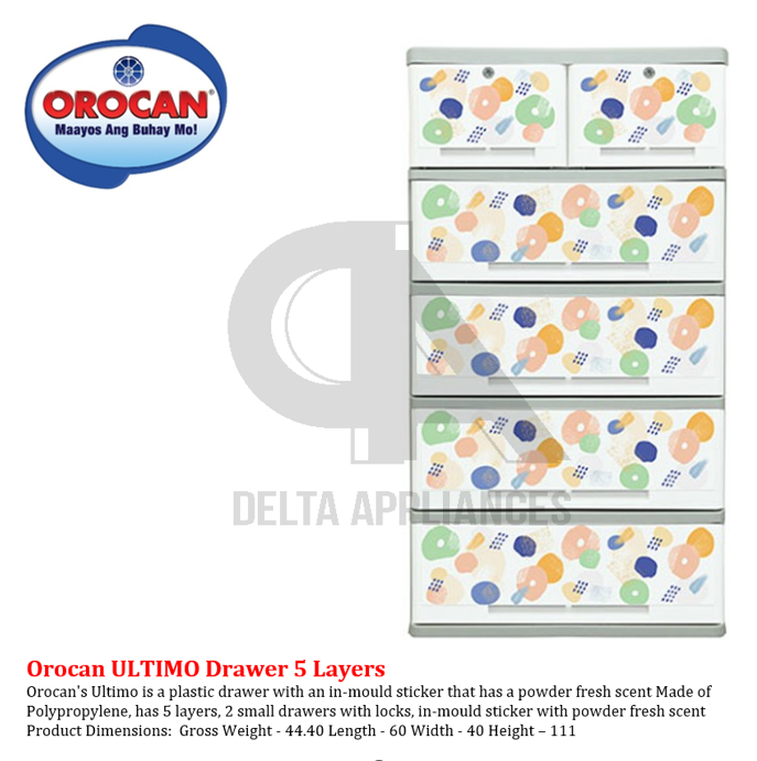 Orocan ULTIMO Drawer 5 Layers | Lazada PH