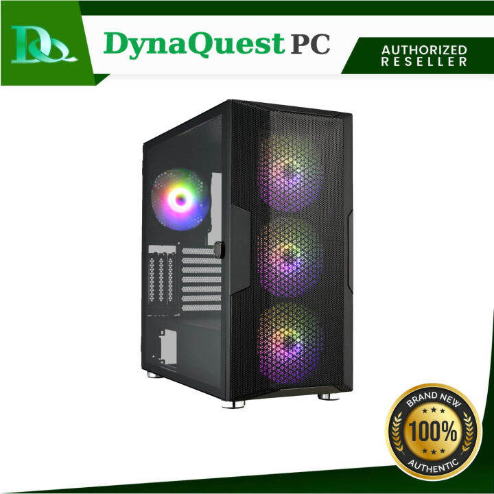 FSP CUT592 Black EATX TG Full Tower Case 3x140mm ARGB + 1x140mm | Lazada PH