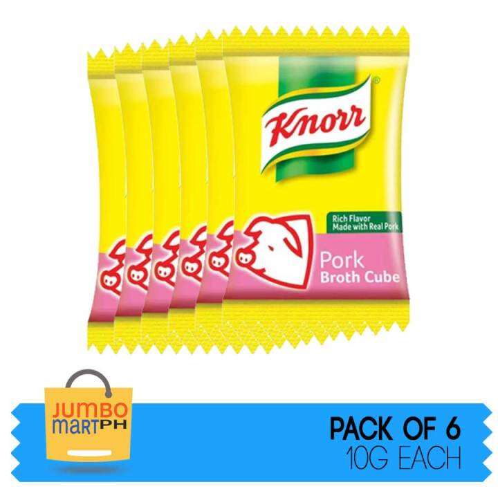 KNORR PORK BROTH CUBES 10G / 6 PACKETS | Lazada PH